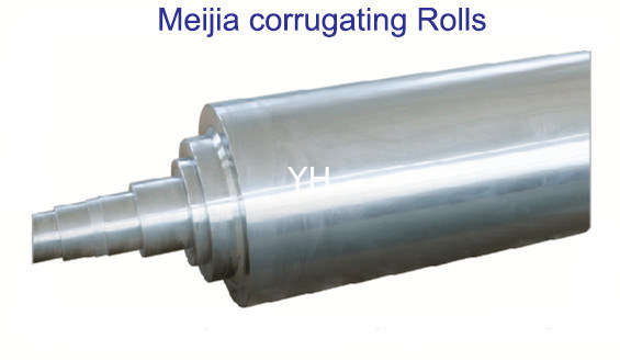 80μM Hard Chrome Corrugator Machine Pressure Roller