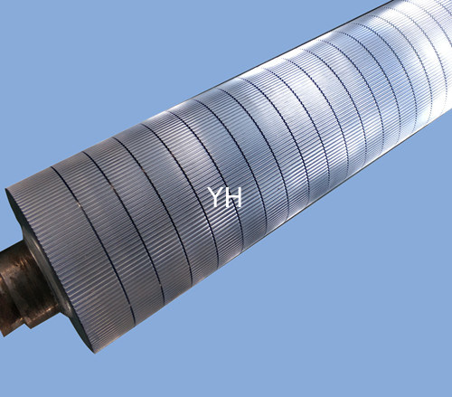 Hard Chrome Plated 50CrMo E Flute Corrugating Rolls