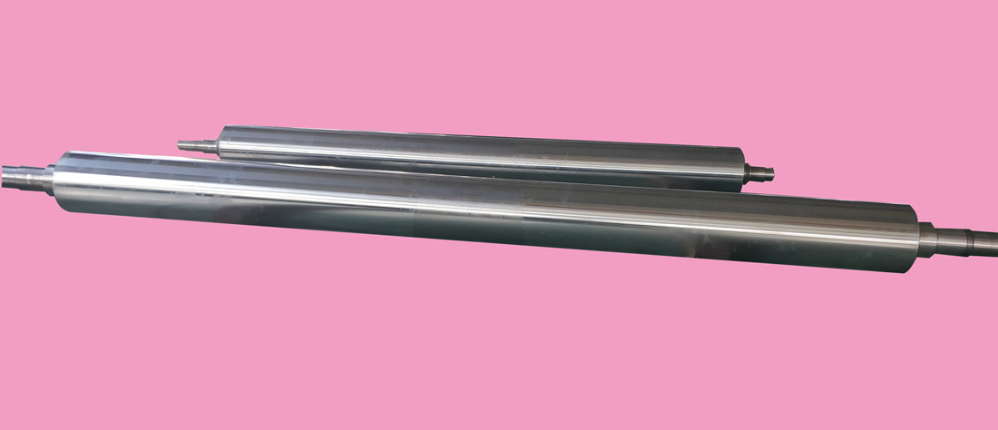 BHS Corrugator Machine Round Steel Hard Chrome Doctor Roll