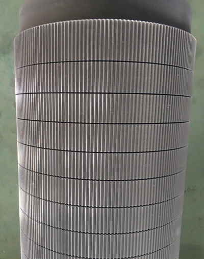 Forged Steel 8.0mm Pitch TC B Flute Corrugated Roller