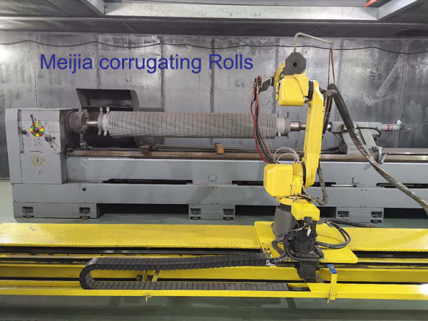 2200mm C Flute JS Alloy Steel Corrugated Machine Rolls